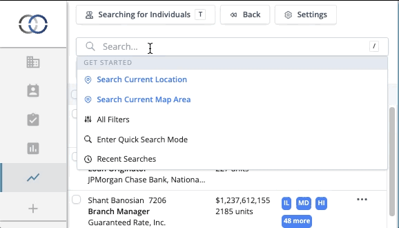 Adding Contacts from Market Insights