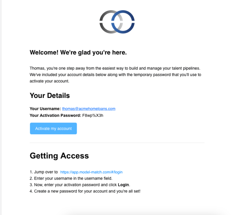 How do I activate my account?