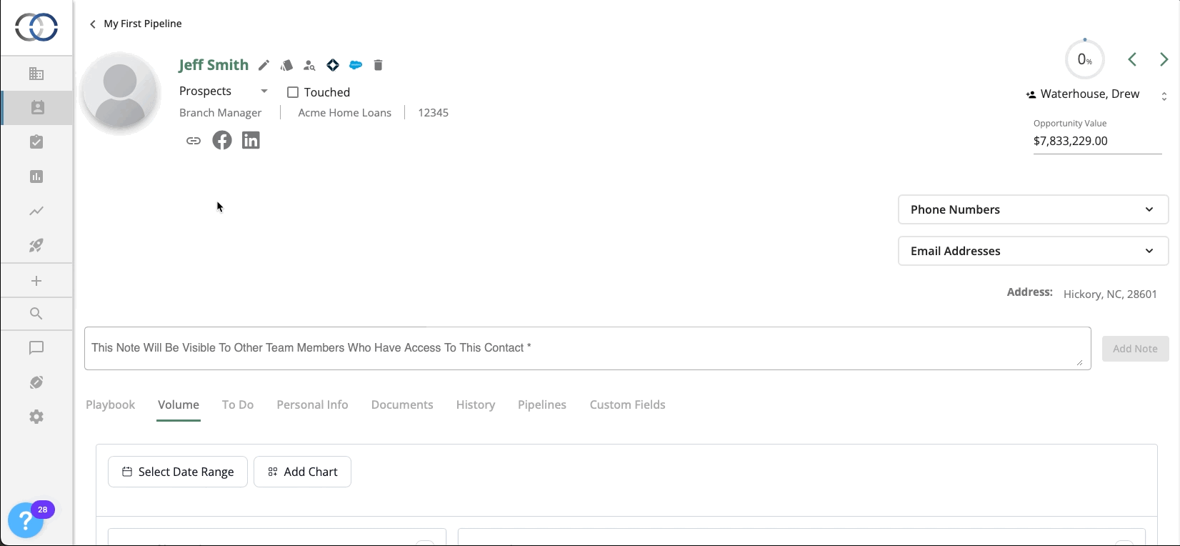 How do I connect Salesforce + push contacts to Salesforce?